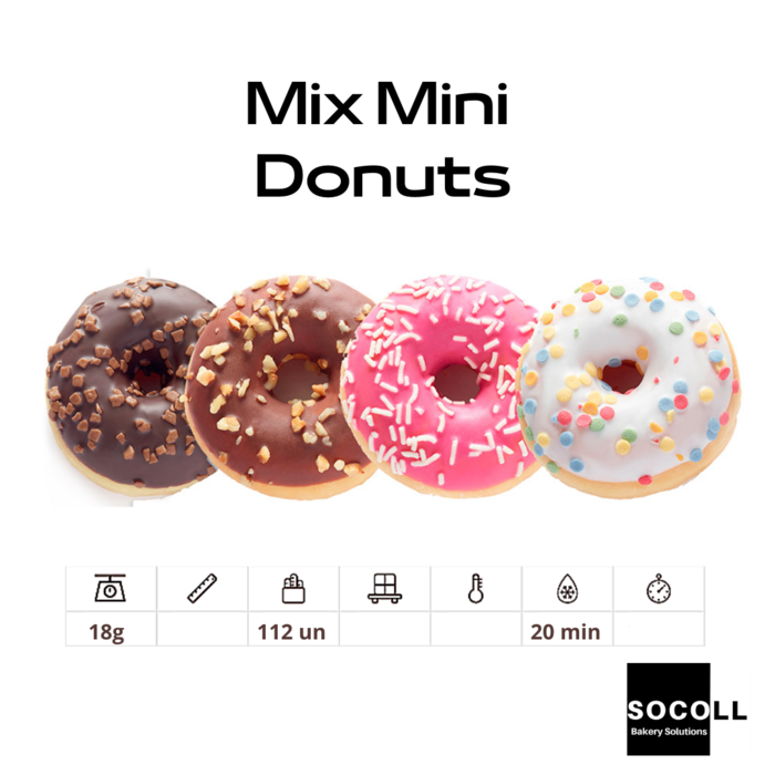 Mix Mini Donuts :: www.socoll.cl